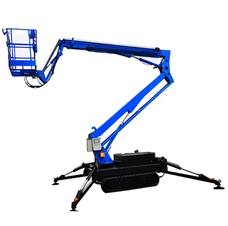 Quality Folding Arm Mounted Truck/ Aerial Work Platform Cherry Picker ...