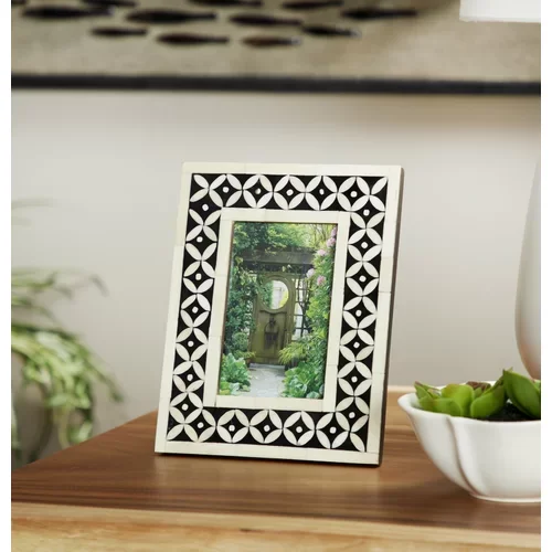 Bone & Resin Inlay Photo Frame Top Design Wall Decor Mother Of Pearl ...