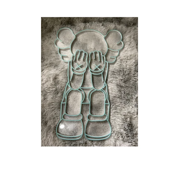 Kaws Crying Led Neon Sign Neon Sign Custom Home Decor Gift Neon Light ...