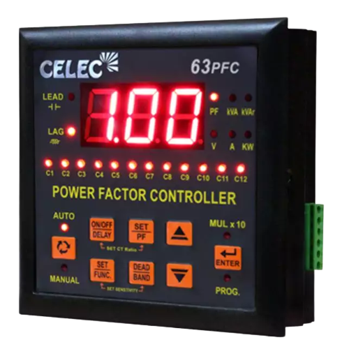 Top Selling KVAR Controller Power Factor Relays 12-Step Relay Power ...