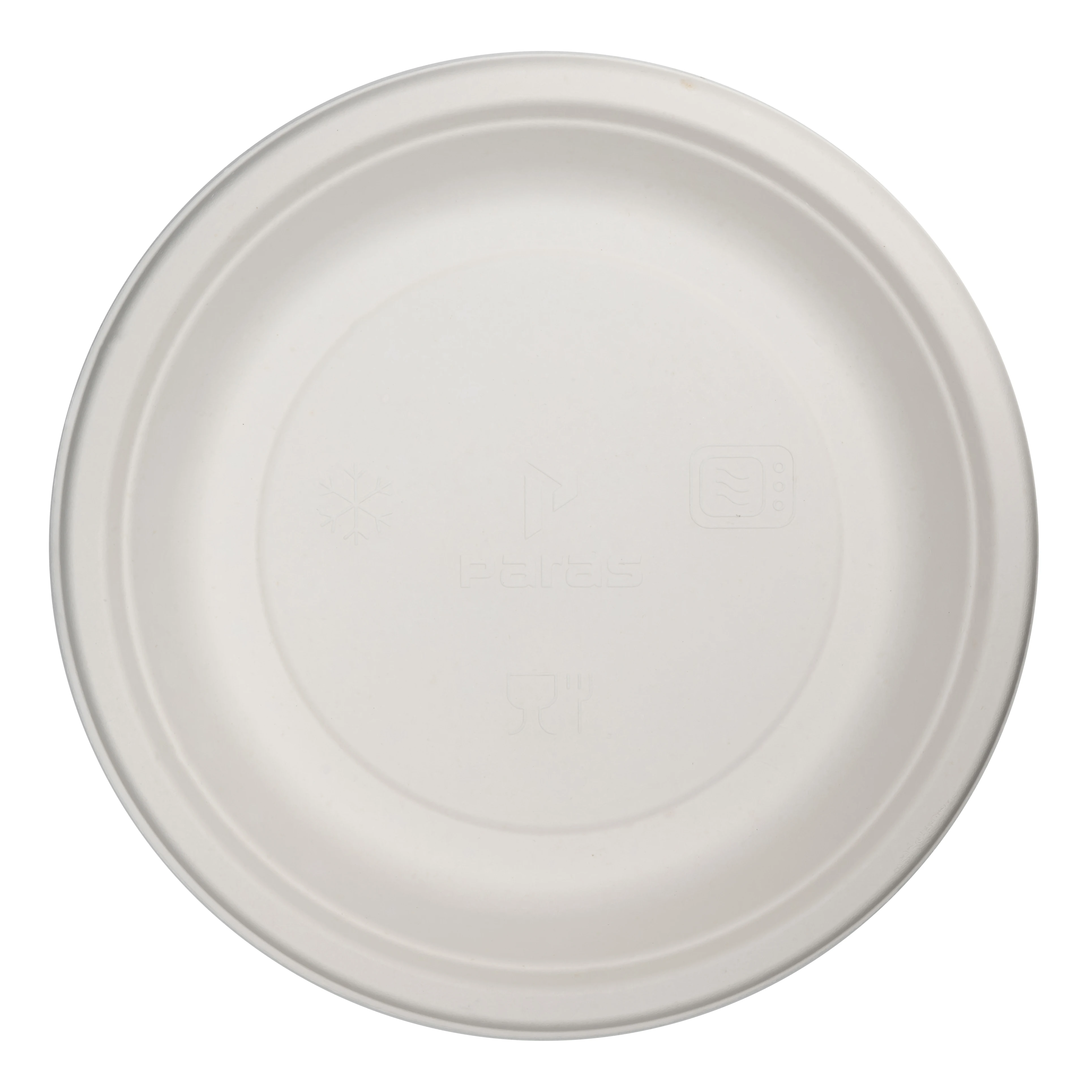 Eco-friendly Degradable Bagasse Plates Disposable Tableware Bagasse 10 ...