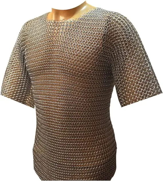 All Best Stuff Aluminum Chain Mail Shirt Butted Aluminum Medieval ...