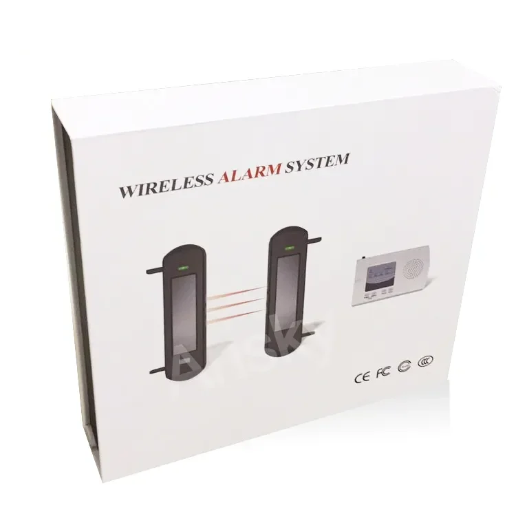 100m Infrared Beam Detector - Wireless Solar Perimeter Alarm