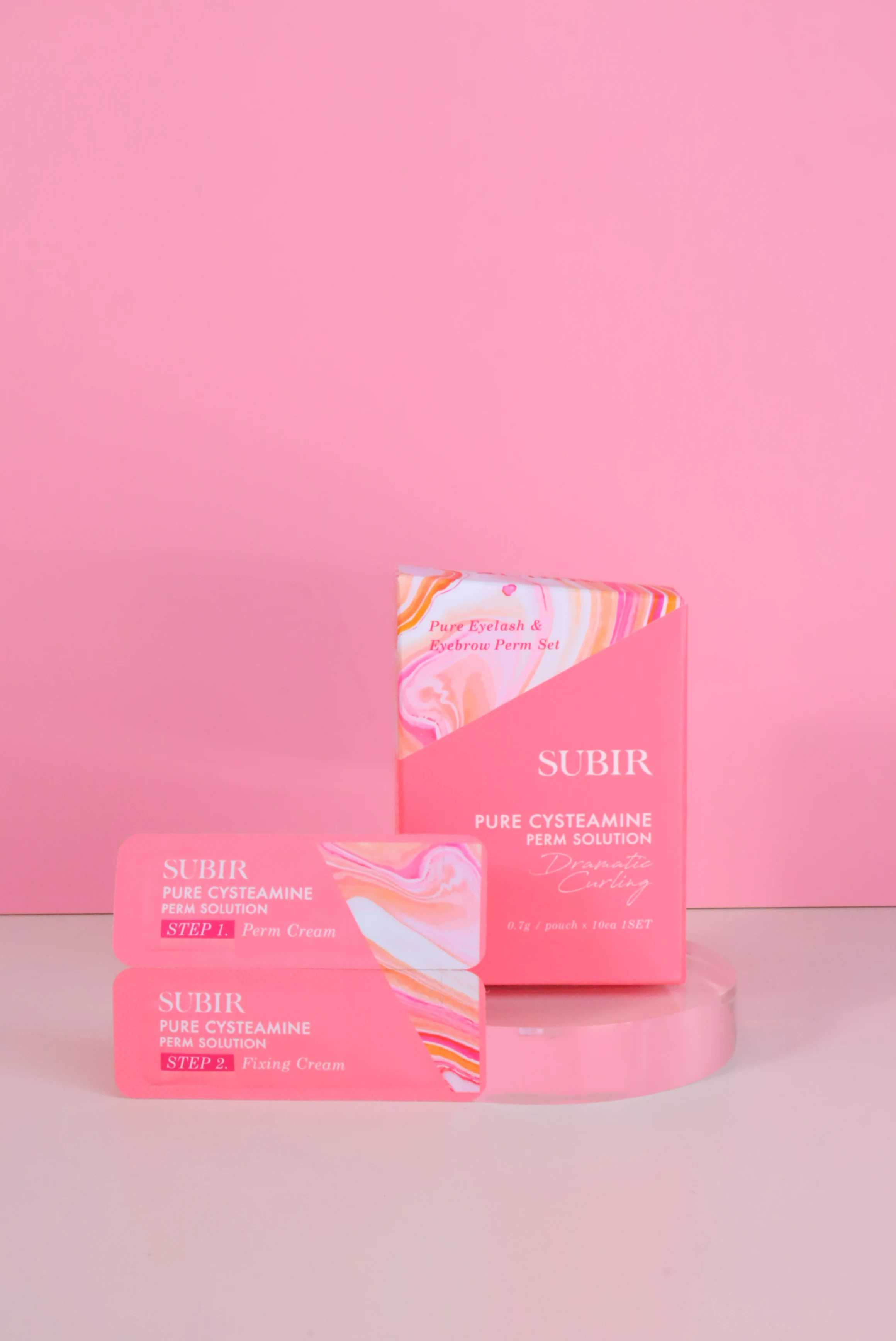 KOREA SUBIR EYELASH BROW PURE CYSTEAMINE(FREE) BASE PERM CREAM LIFTING ...