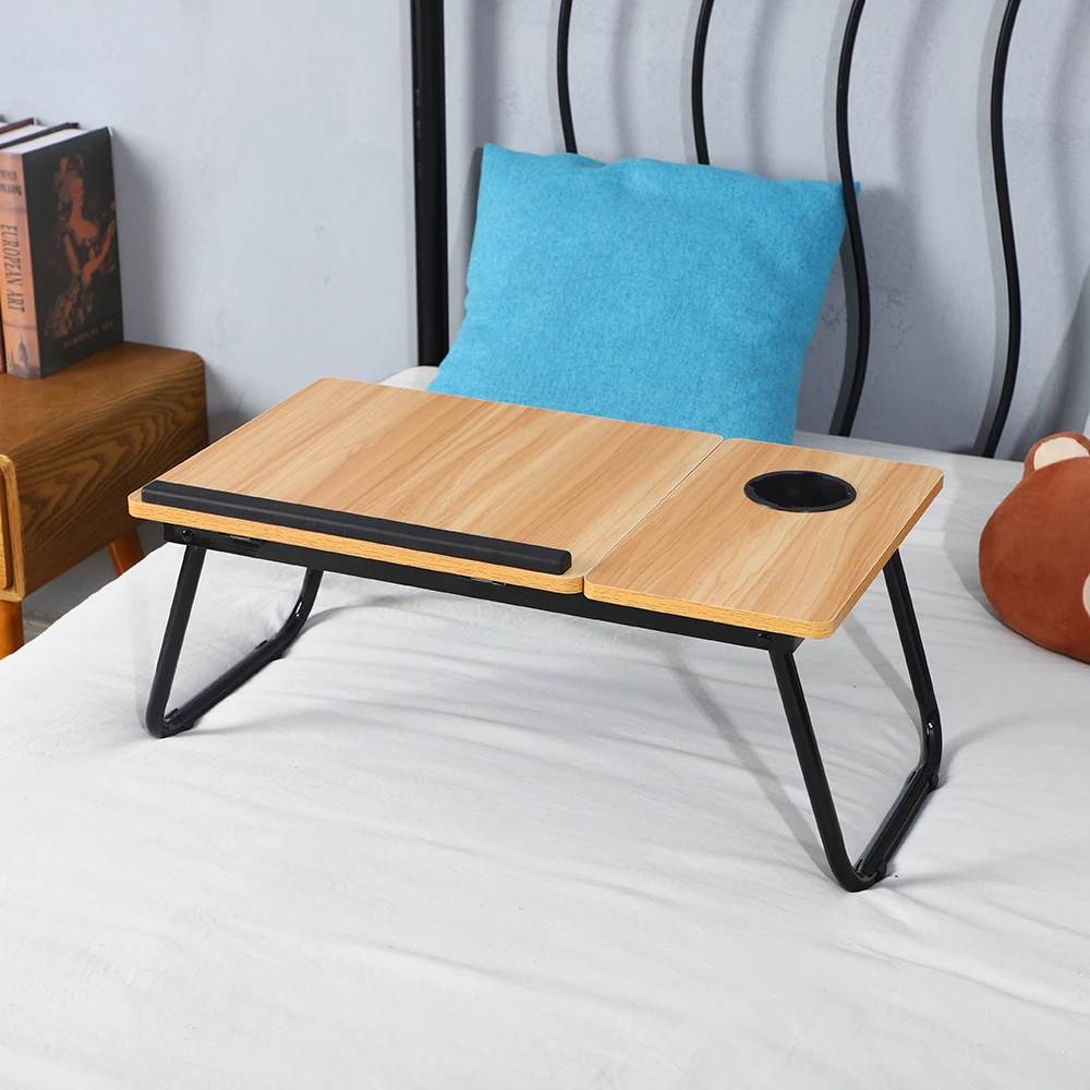 Adjustable Portable Wood Lap Desk Tray - Laptop Table