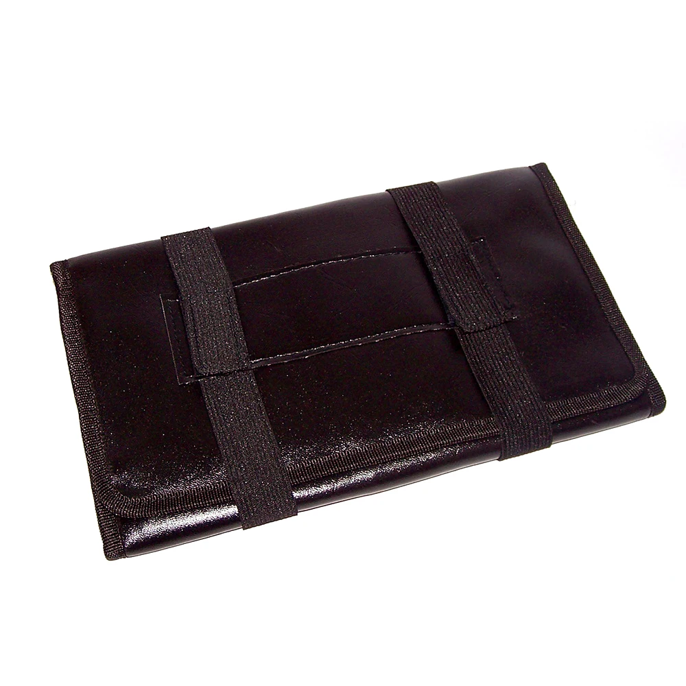Leather Roll up Case Pouch for Hairdressing Salon Hair Shear Combs ...
