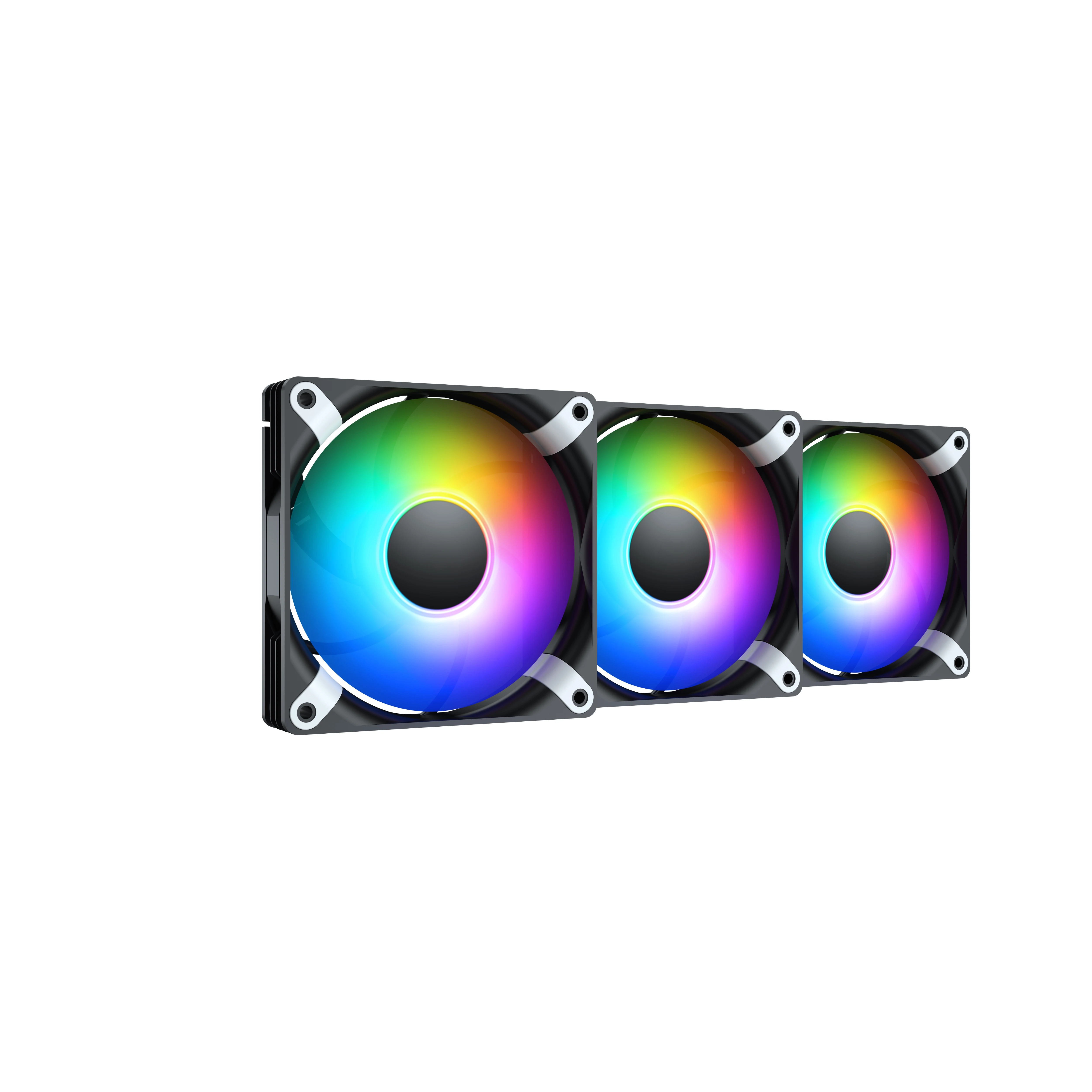 Tecnomall Oem Argb Cooling Fan 120mm Pc Computer Case Fans Rainbow Led ...