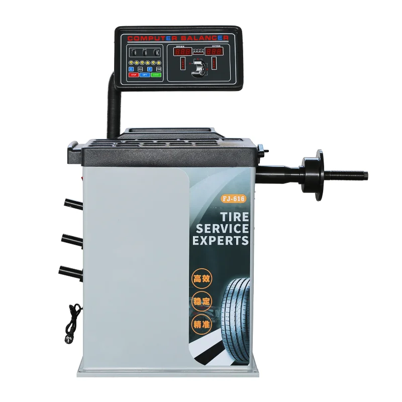 FJ-616 Tire Balancer Machine for Dynamic Wheel Balancing & OEM