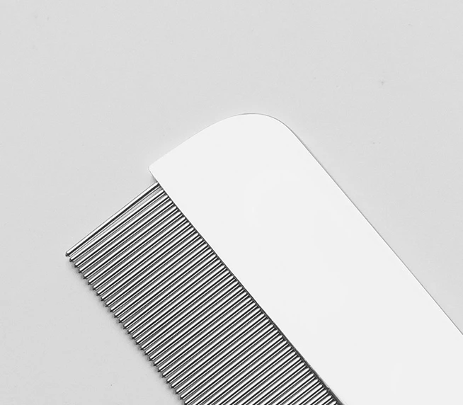 Utsumi Stainless Steel V-Shaped Face Comb for Grooming - Custom Logo ...