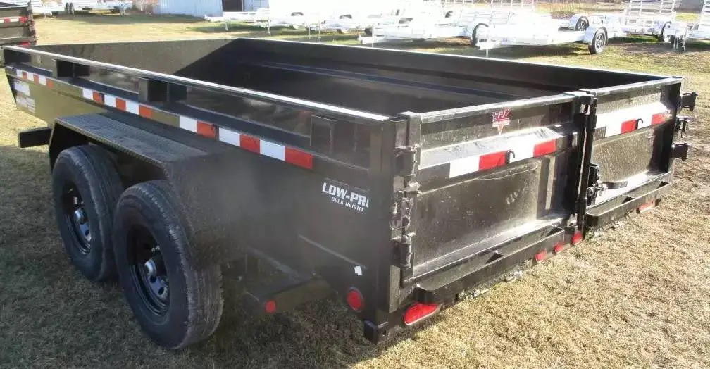 4 Ton Agriculture Farm Trailer - Hydraulic Dump Tractor