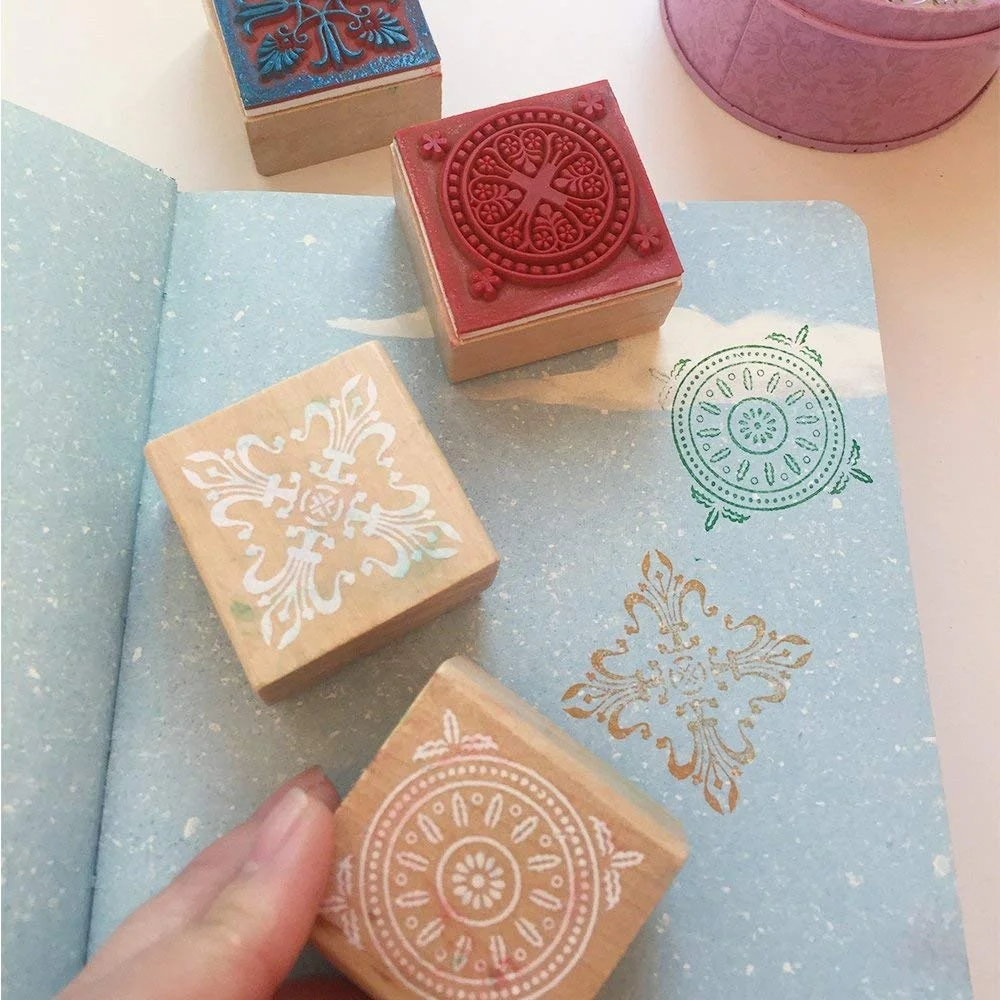 Customized Wooden Rubber Stamps - Perfect for Projects