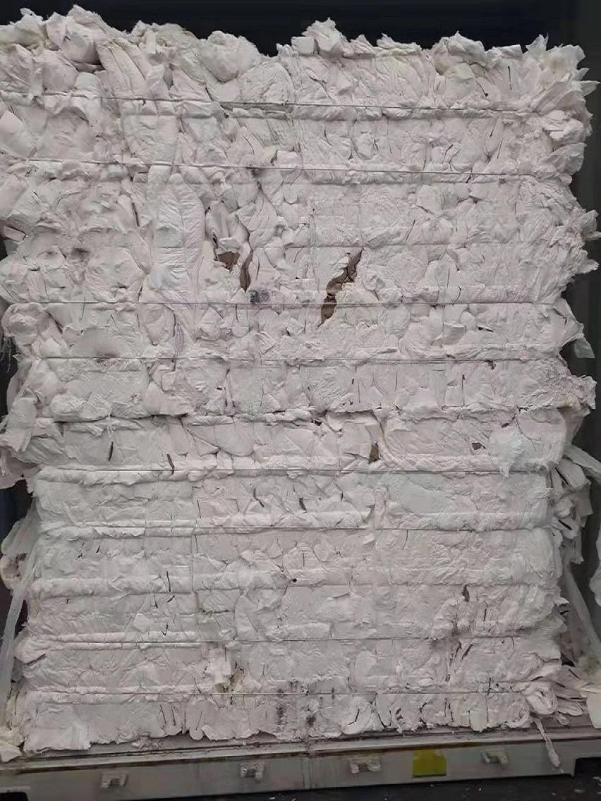 Virgin White Tissue Waste Paper Scrap for SOP OCC Mixed Paper Recycling ...
