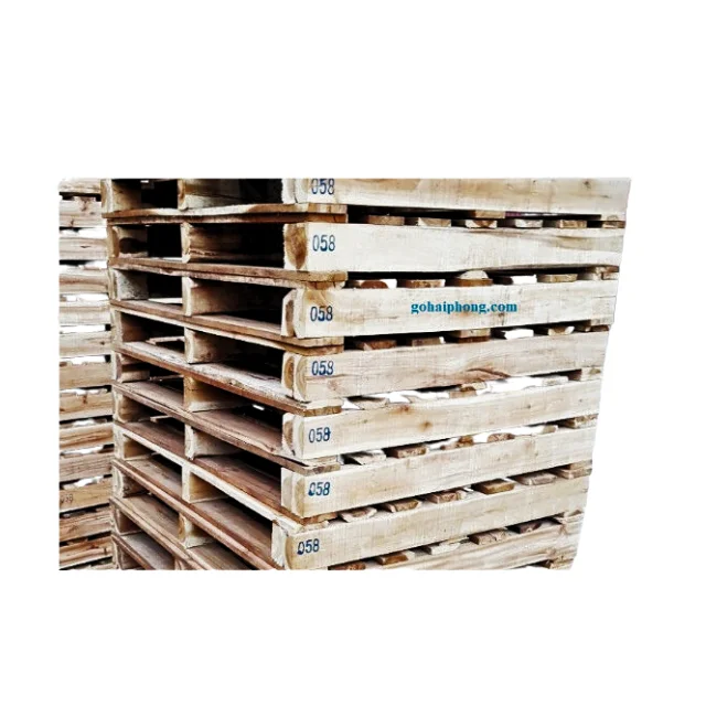 Competitive Price Wooden Pallets In Use Compressed Wood Pallet ...
