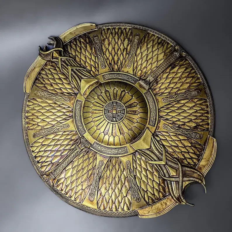 Nautical Metal Round Krakatoa Guardian Shield Safety Product Metal ...