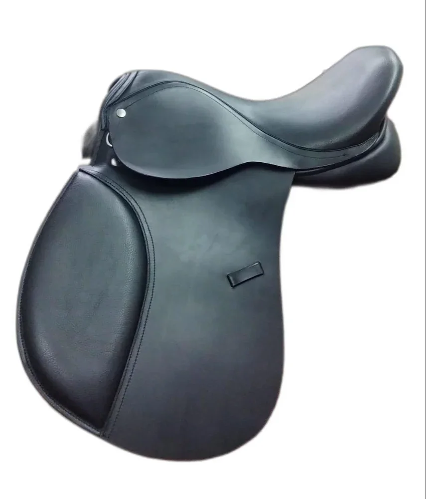 Leather Saddle Western English Horse Saddle Real Leather Horse Riding ...
