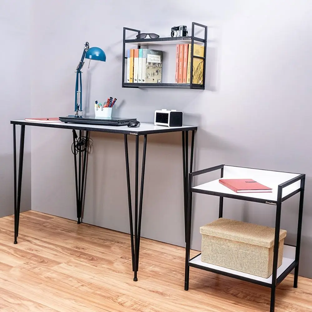 Study Desk Mini Office Desk Decorative Desk With Metal Legs - Buy Study ...