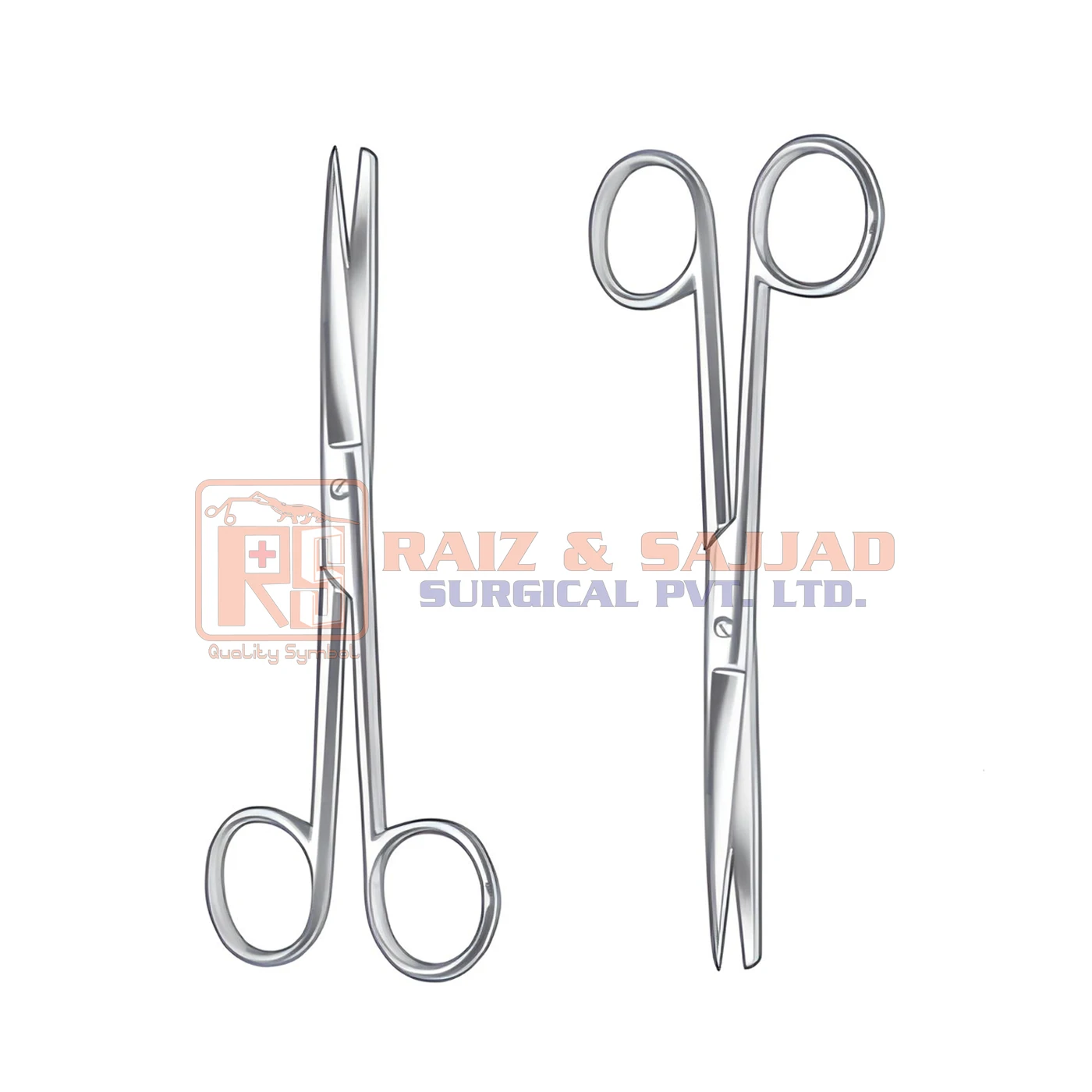 Top-notch Quality Surgical Scissors Sharp/blunt Grazil Straight Fine ...