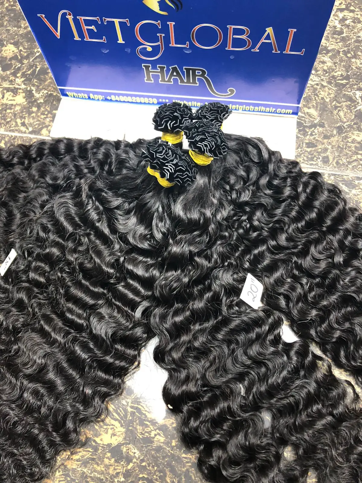 New Product 2024 Burmese Curly K Tip Hair Extensions Best Factory Price ...
