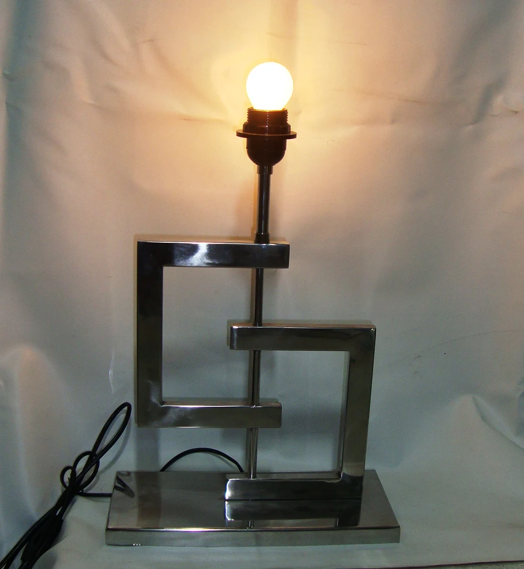 Stainless Steel Table Lamps Made Up Of High Quality Ss Tubes With ...
