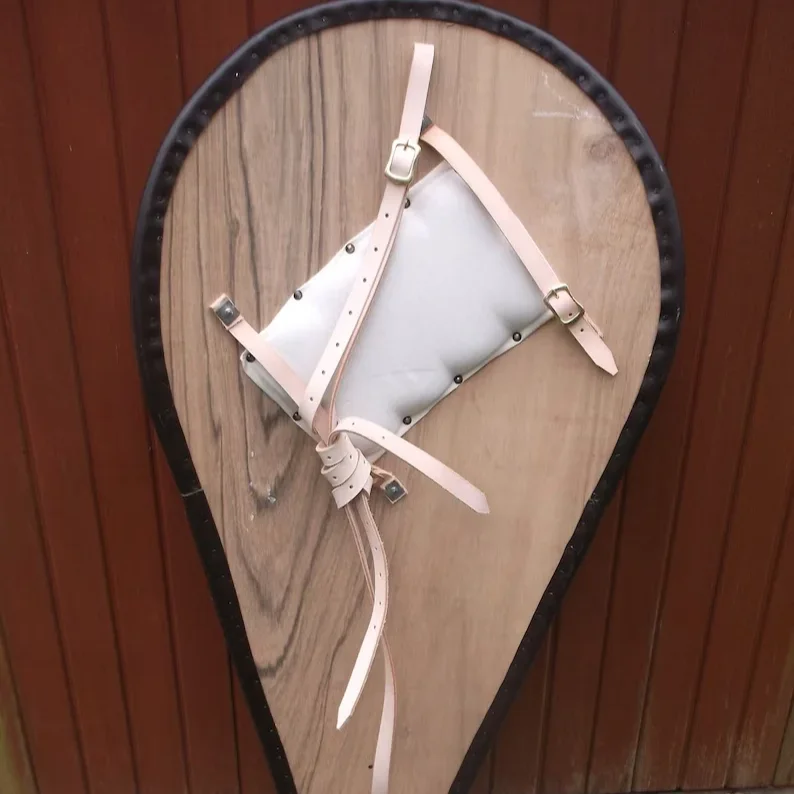 Blank Round Topped Kite Shield - Handmade Wooden Norman Teardrop Shield ...
