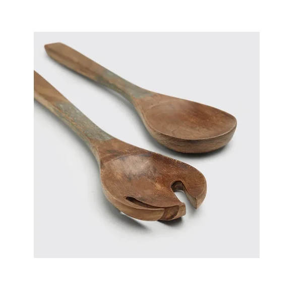 Neem Wooden Serving Spoon & Server Set Kitchen ware Accessories ...