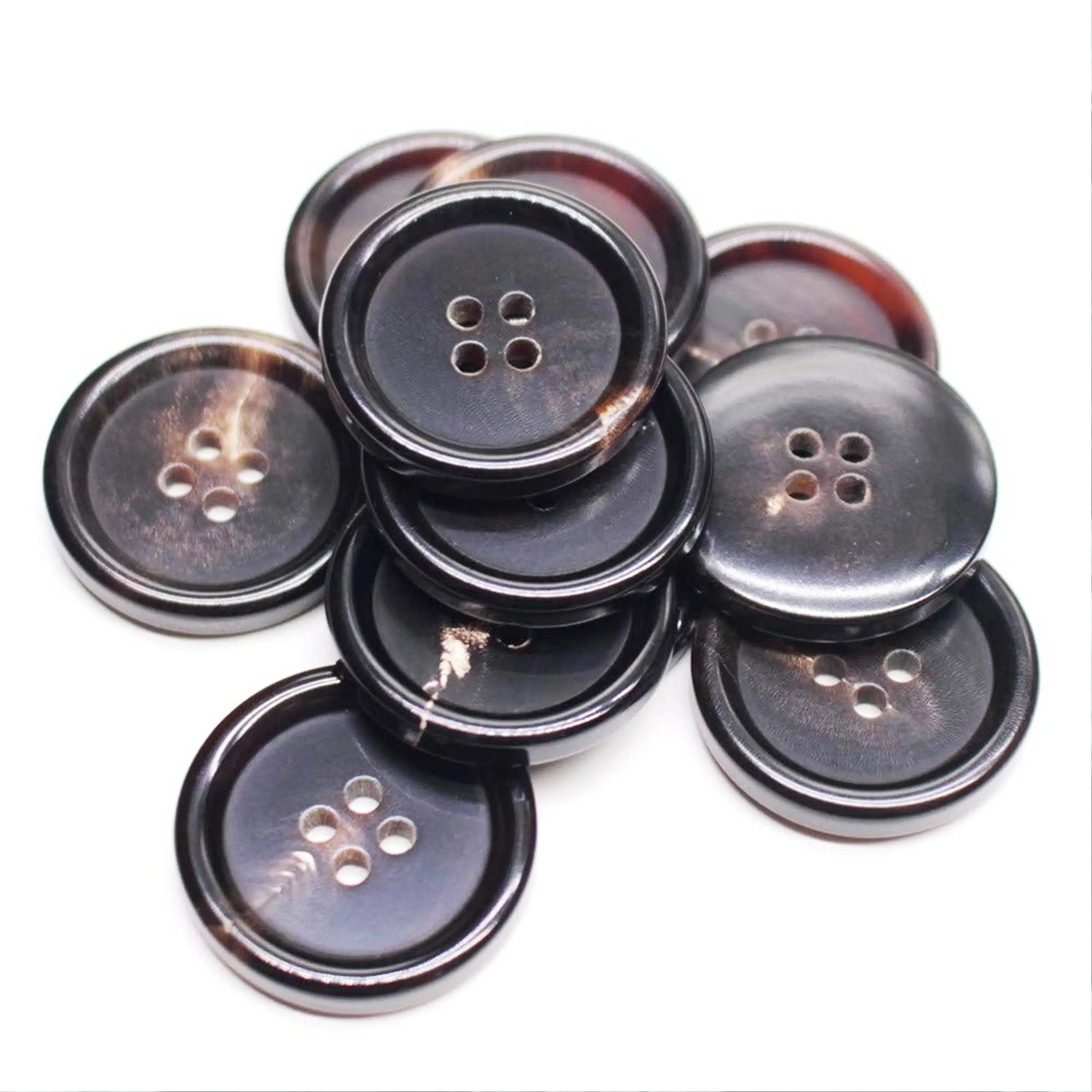 Buy Vintage Toggle Buttons Made Of Natural Buffalo Horn Button Blank ...