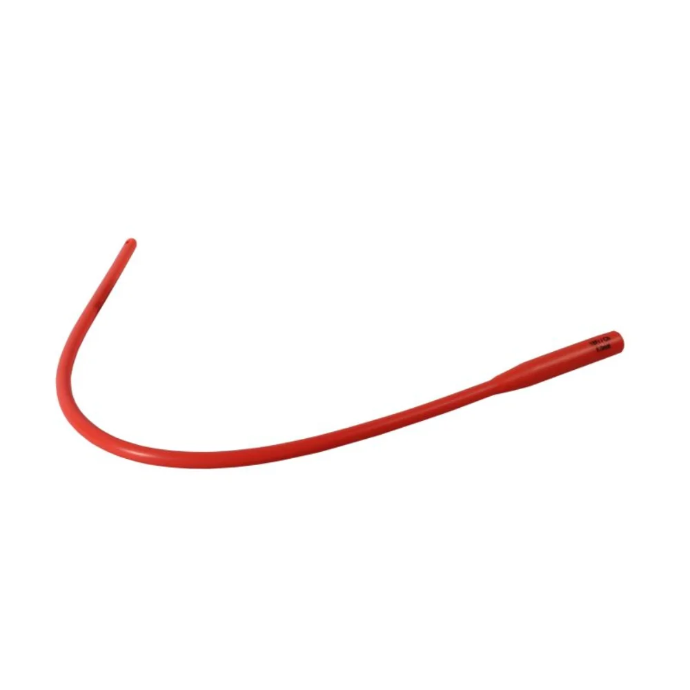 Latex Red Rubber Catheter & Red Urethral Catheter For Urinary Retention ...