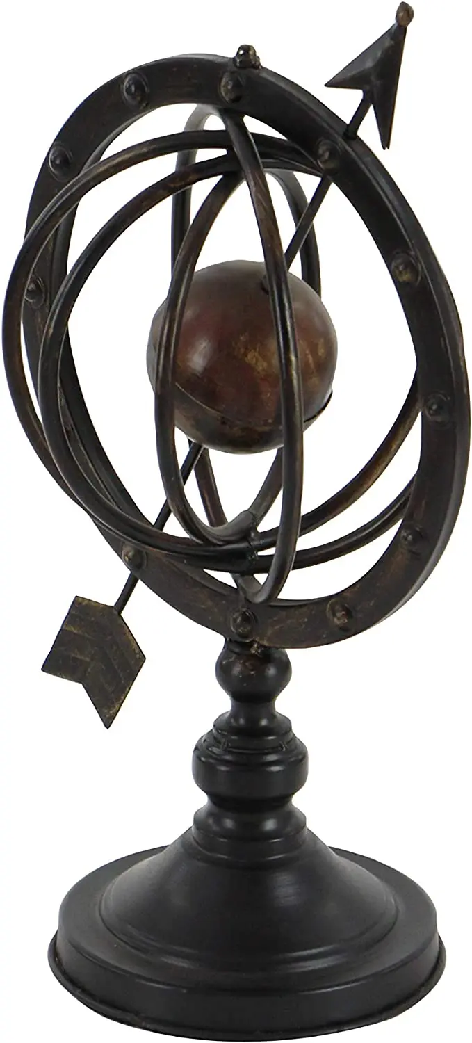 High Quality Engraved Brass Tabletop Armillary Nautical Sphere Globe ...