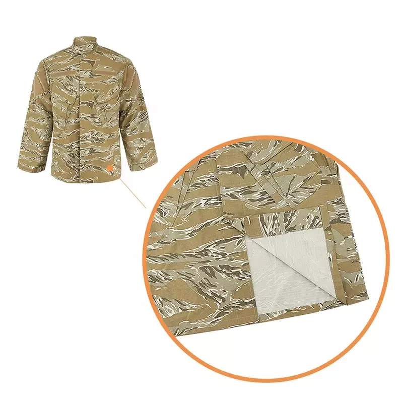 Custom Acu Uniform Tactical Cp Camouflage Winter Cotton Set Unisex ...