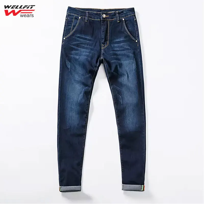 Customized Plain Simple Design Men's Regular Fit Straight Denim Jean ...