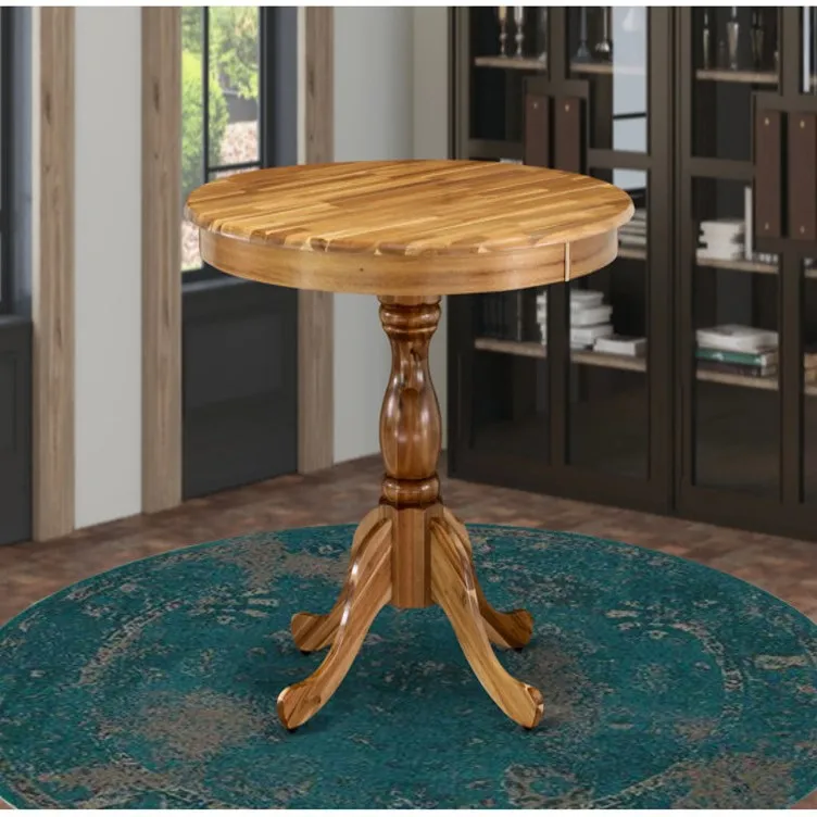 Comari Round Solid Wood Dining Table. Dining Table Interior Design ...
