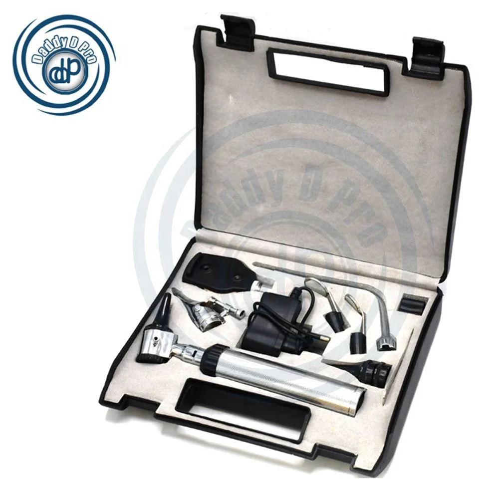 Ent Diagnostic Set With Chargeable Battery Stainless Steel ...