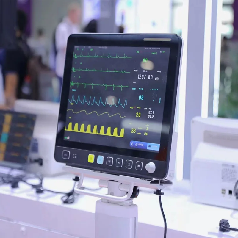 Clinic & Hospital VE15 Veterinary Monitoring Workstation Animal ECG ...