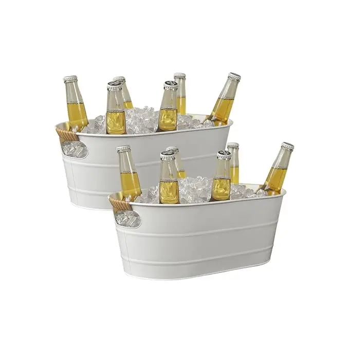 Fantastic Design Galvanized Beverage Tub for Parties