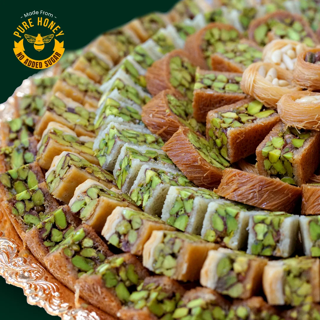 Good Taste 800gm Honey Infused Mini Desserts Sweets Mixed Halva Snack ...