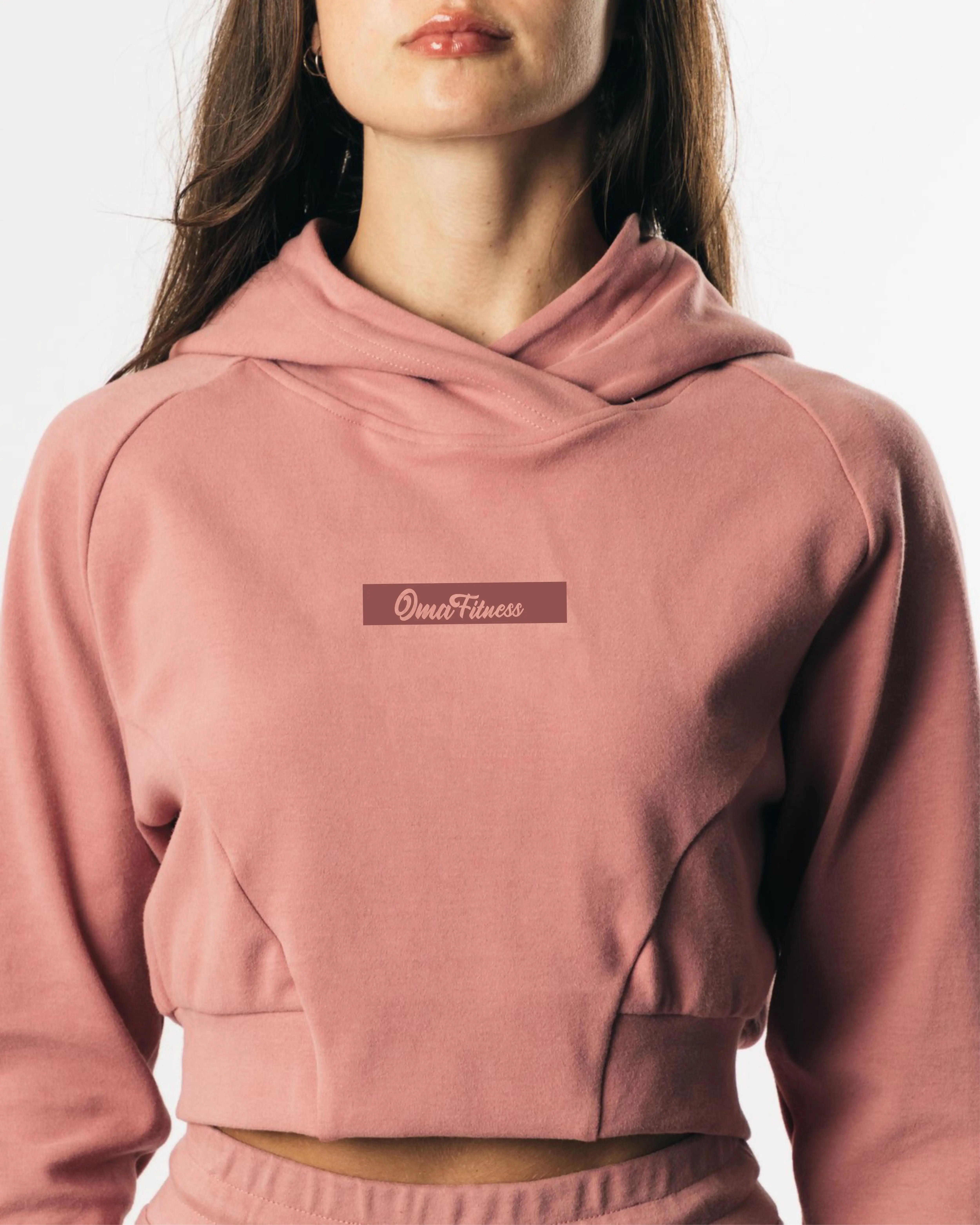 Cropped Hoodies Women Solid Sweat Shirt Long Sleeve Female Crop Top ...