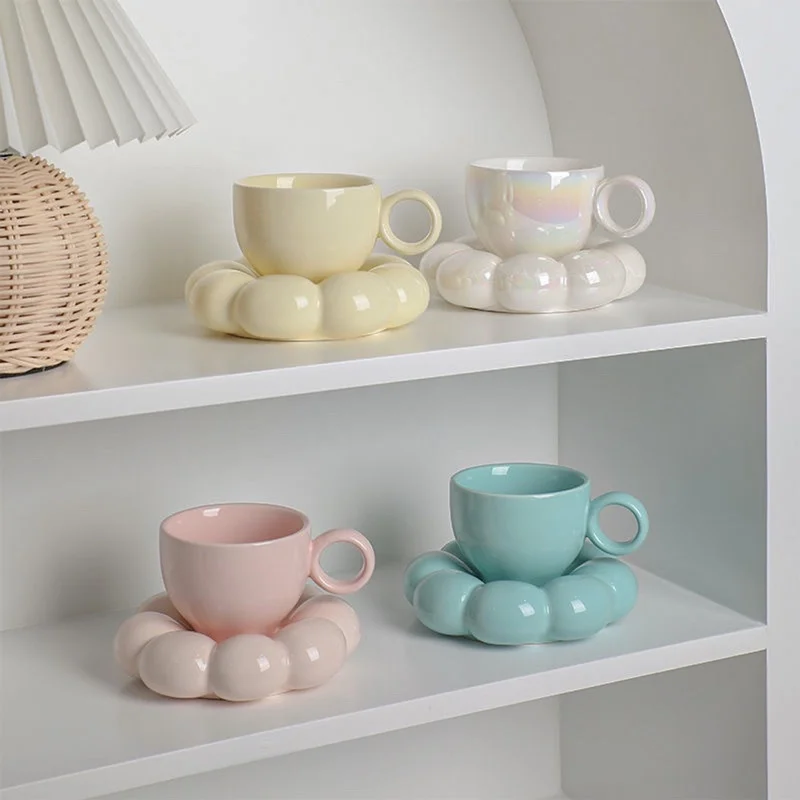 Creative Coffee Mugs from Korea - Ins Cafe Vintage Style