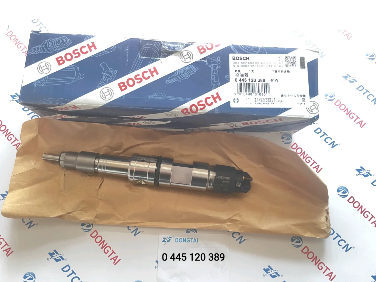 Original Common Rail Fuel Injector 0445120389 0 445 120 389 For Weichai ...