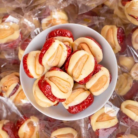 RED JUJUBE CANDY - Infused with Camel Milk and Cashews