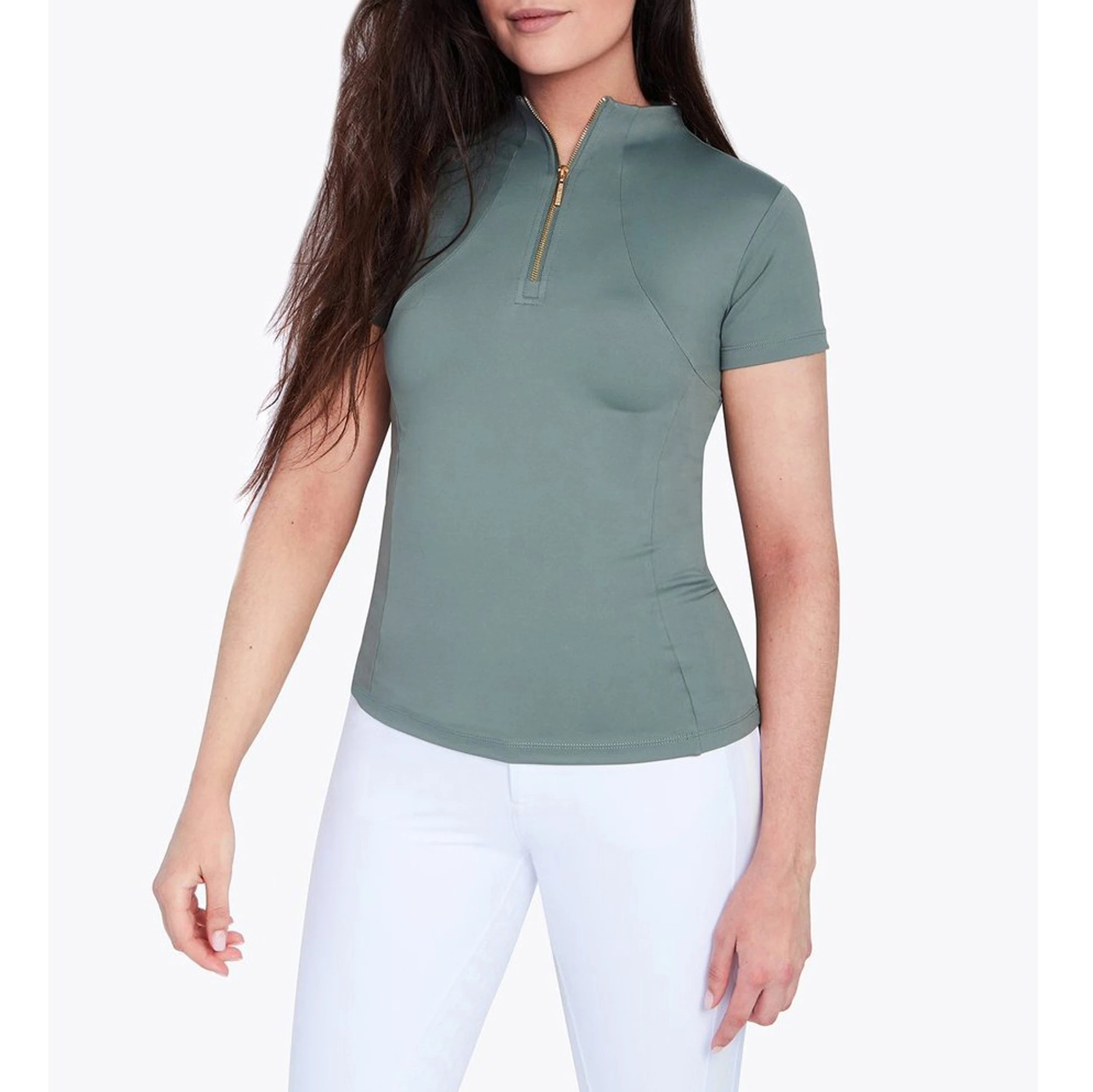 Equestrian Clothing Apparel Sports Short Sleeve Horse Riding Shirts ...