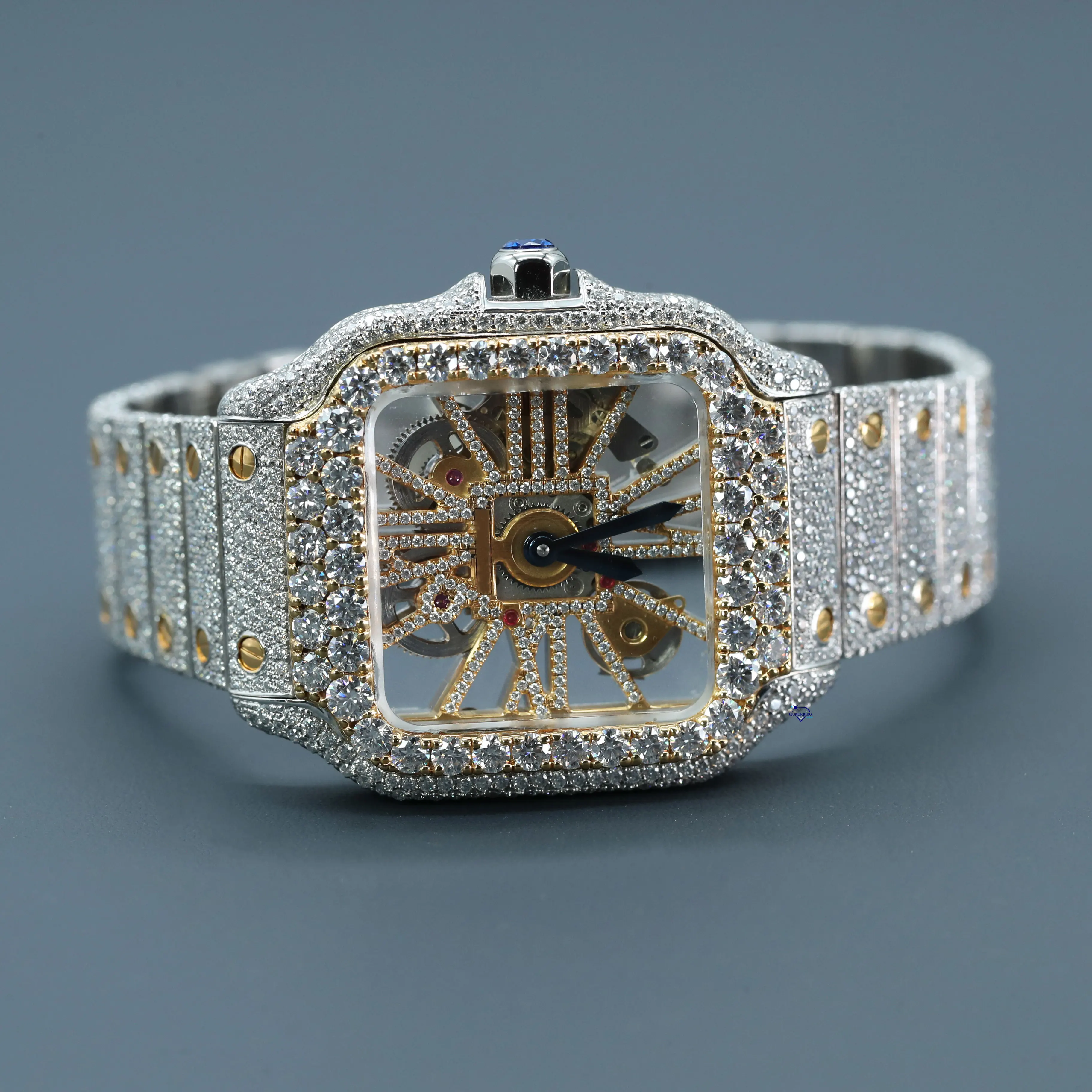 Elevate Your Style With A Branded Labgrown Diamond Watch Featuring A ...