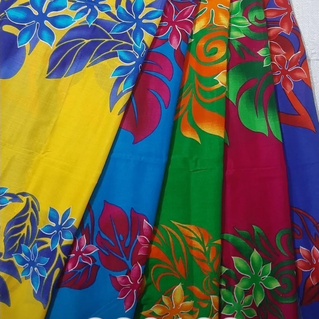 Shop 100% Rayon Fabrics with Polynesian and Tropical Prints