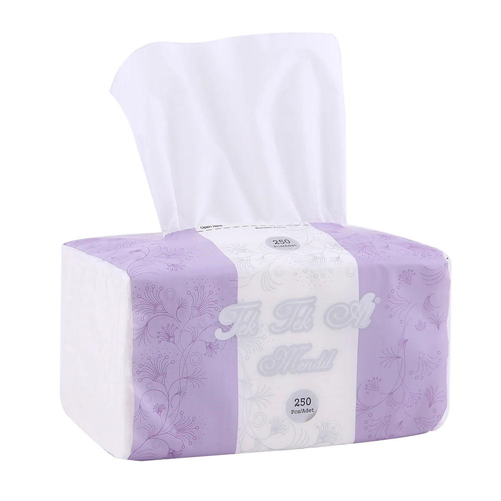 250 Pcs Facial Tissue Best Quality Soft Tissue Beauty Personal Care ...
