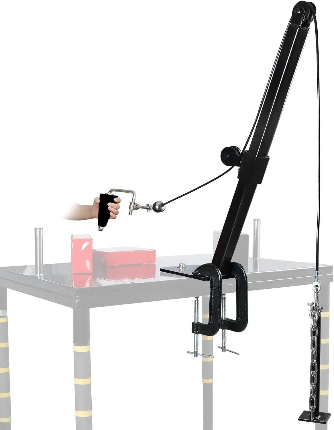 Arm Wrestling Pulley Machine - Strength & Grip Training