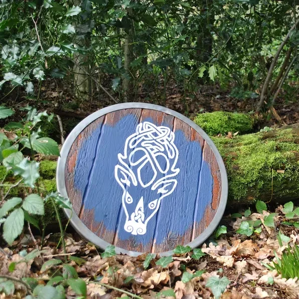 Wood Leather Sky Rim Shield Wood Leather Sky Rim Shield - Buy Wood ...