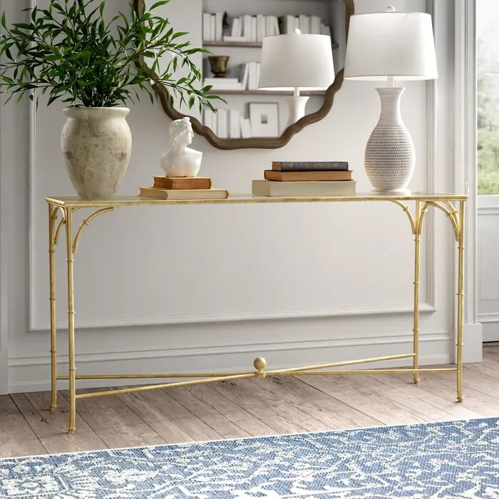 For Sale 2024 Metal Console Table Storage Console Table For Home And ...