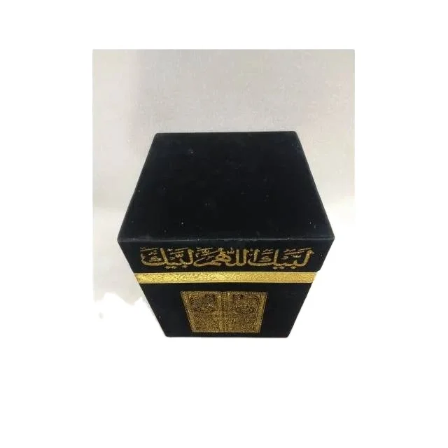 Kaaba Makkah Crystal Gold Glass Home Ornament Islamic Gift Mdf Kaaba ...