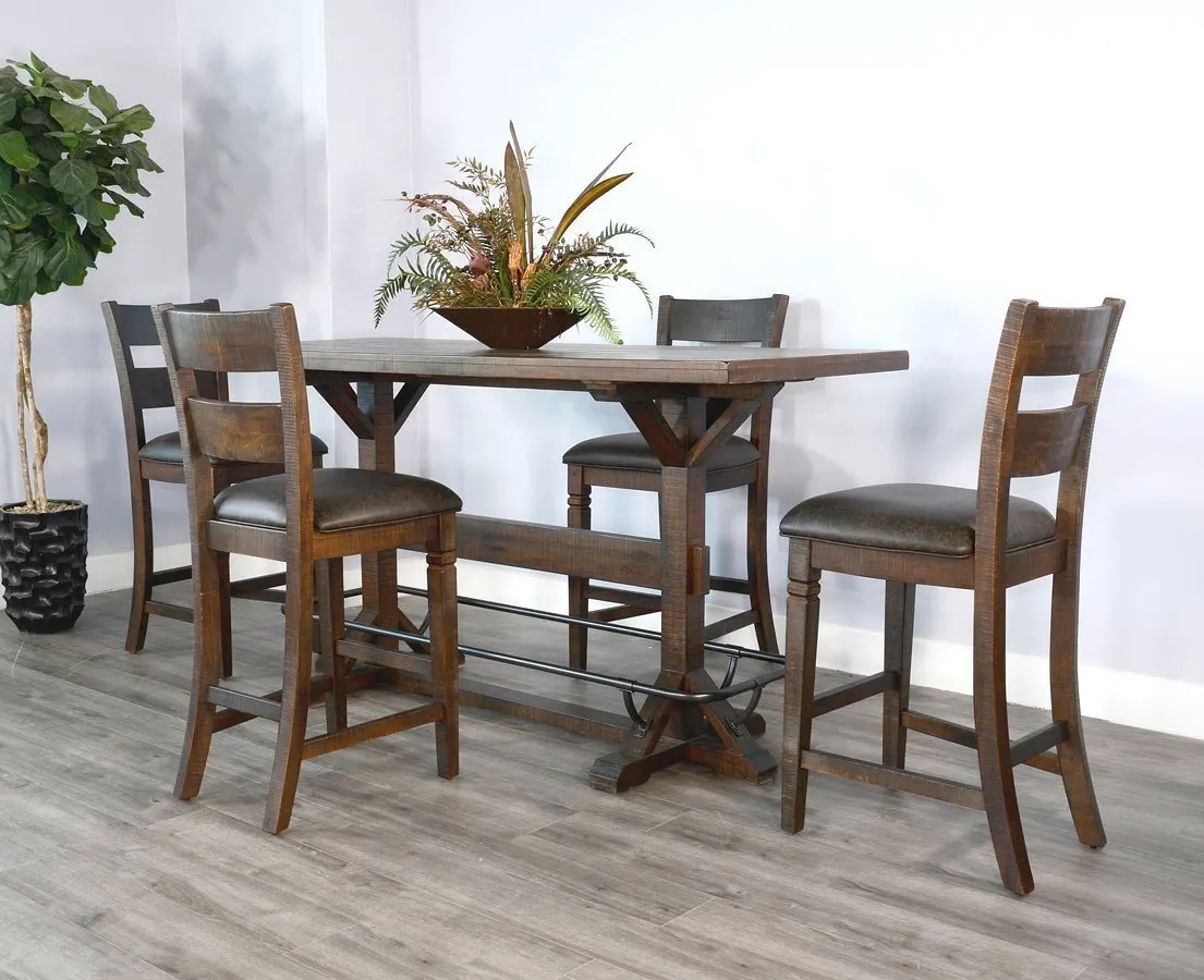 Finch Solid Wood Bar Table Sets - Stylish & Durable