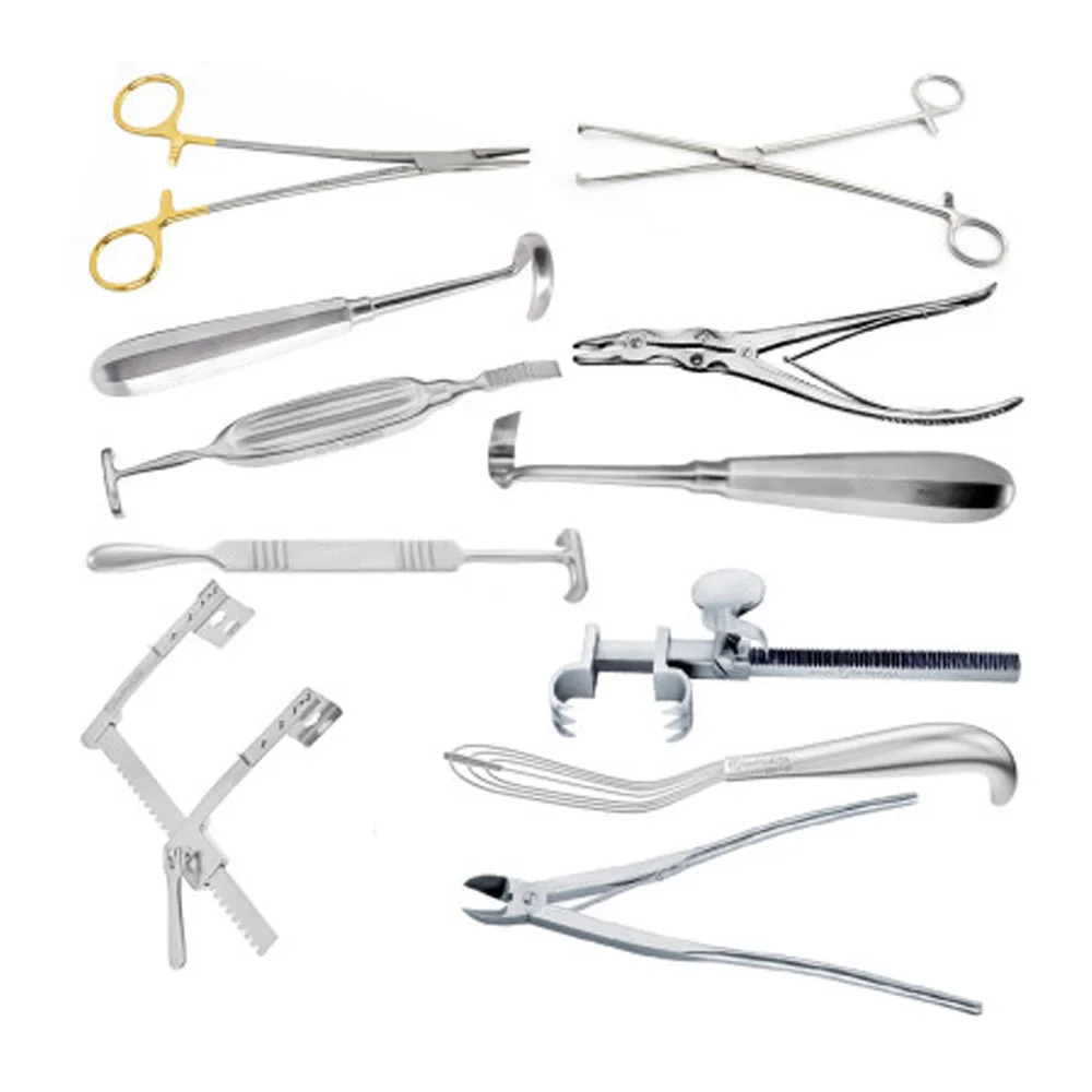 Orthopedic Surgical Instruments - Basic Rib Set for Fracture Surgery