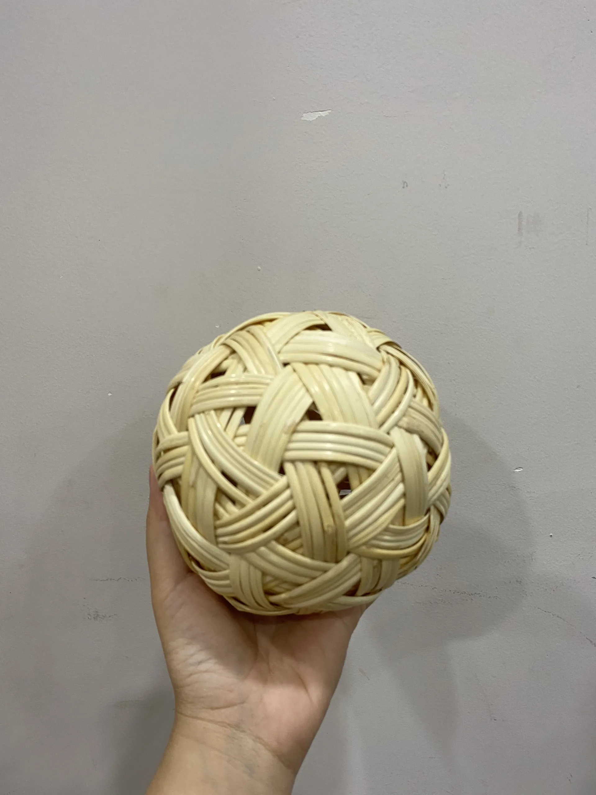 Handwoven Rattan Ball Seapak Takraw Rattan Ball Game - Rattan Wicker ...